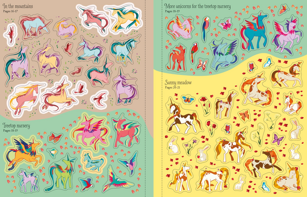 Unicorns Sticker Book – Finding Unicorns